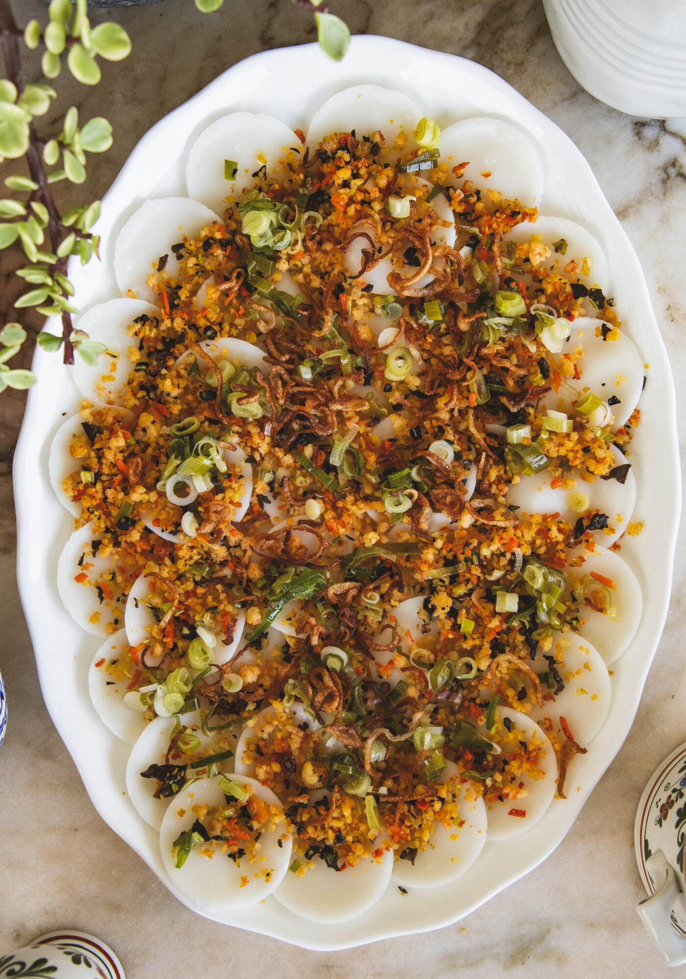 Vietnamese Steamed Rice Cakes | Banh Beo - Cindy Lam Cuisine