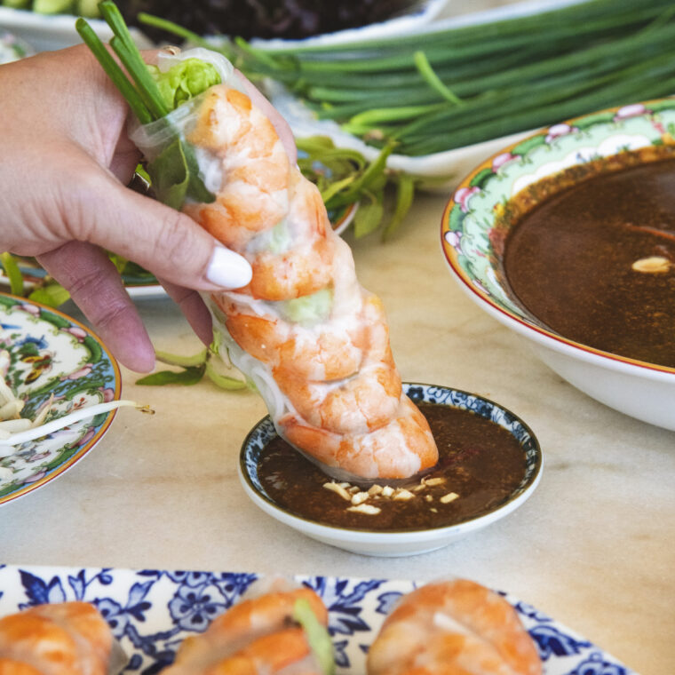 Hoisin Peanut Sauce | Tuong Cham Goi Cuon - Cindy Lam Cuisine