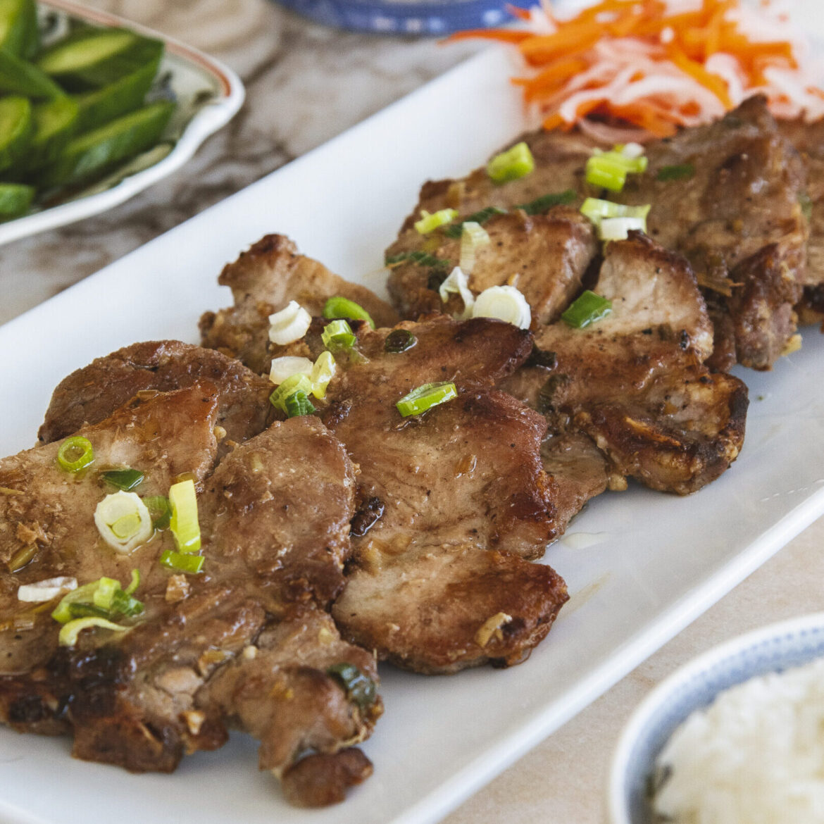 Vietnamese Pork Chops | Suon Nuong - Cindy Lam Cuisine