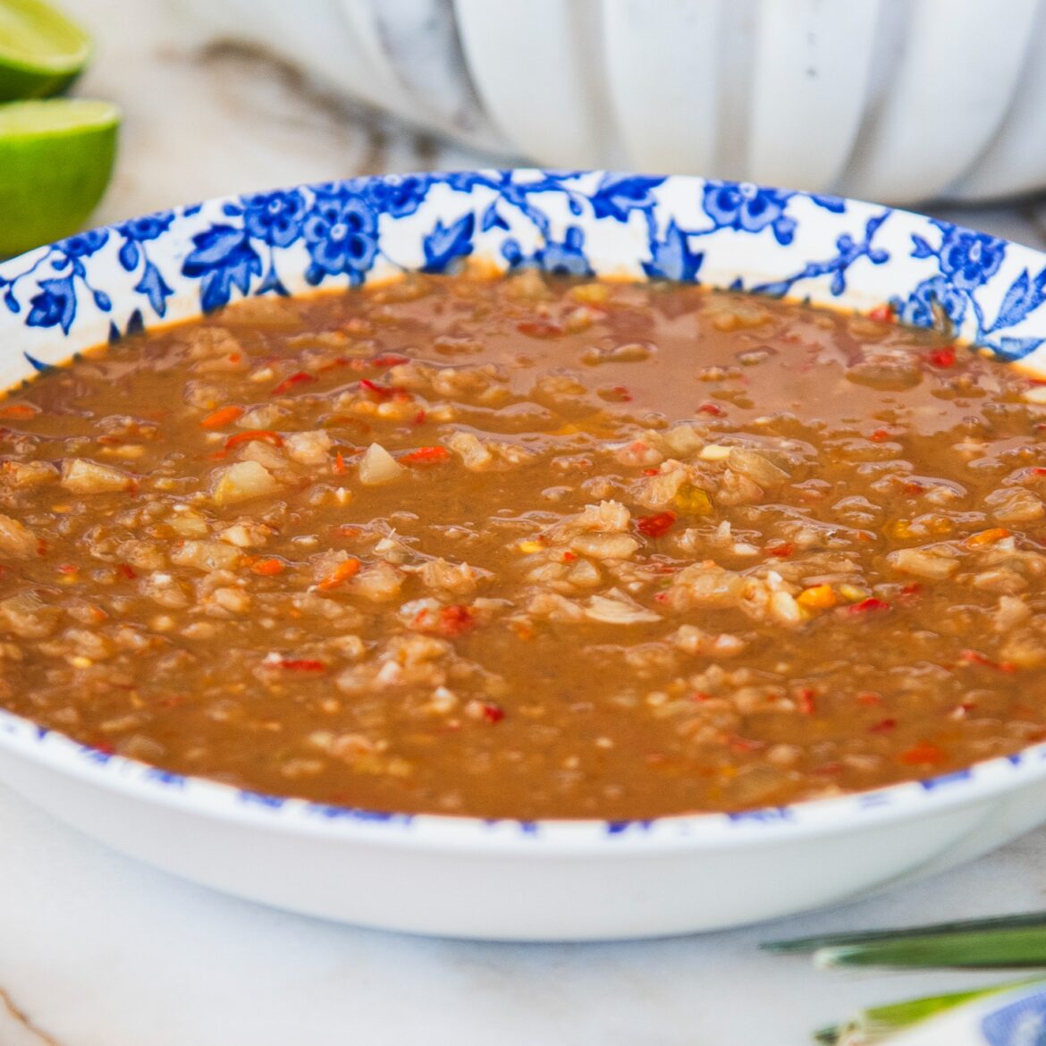 Vietnamese Fermented Anchovy Dipping Sauce | Mam Nem Cham - Cindy Lam ...
