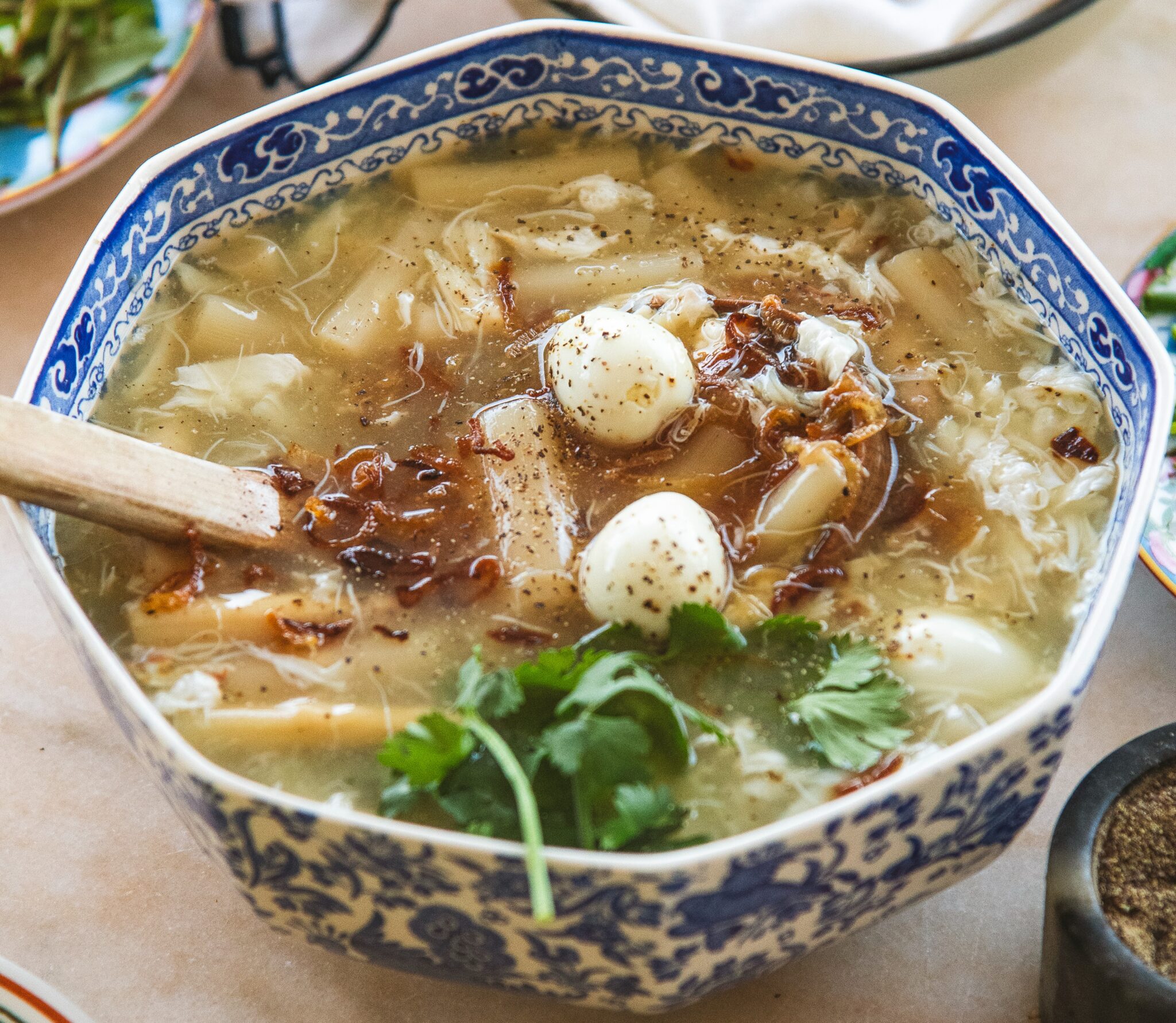 Crab Asparagus Soup | Sup Mang Cua - Cindy Lam Cuisine
