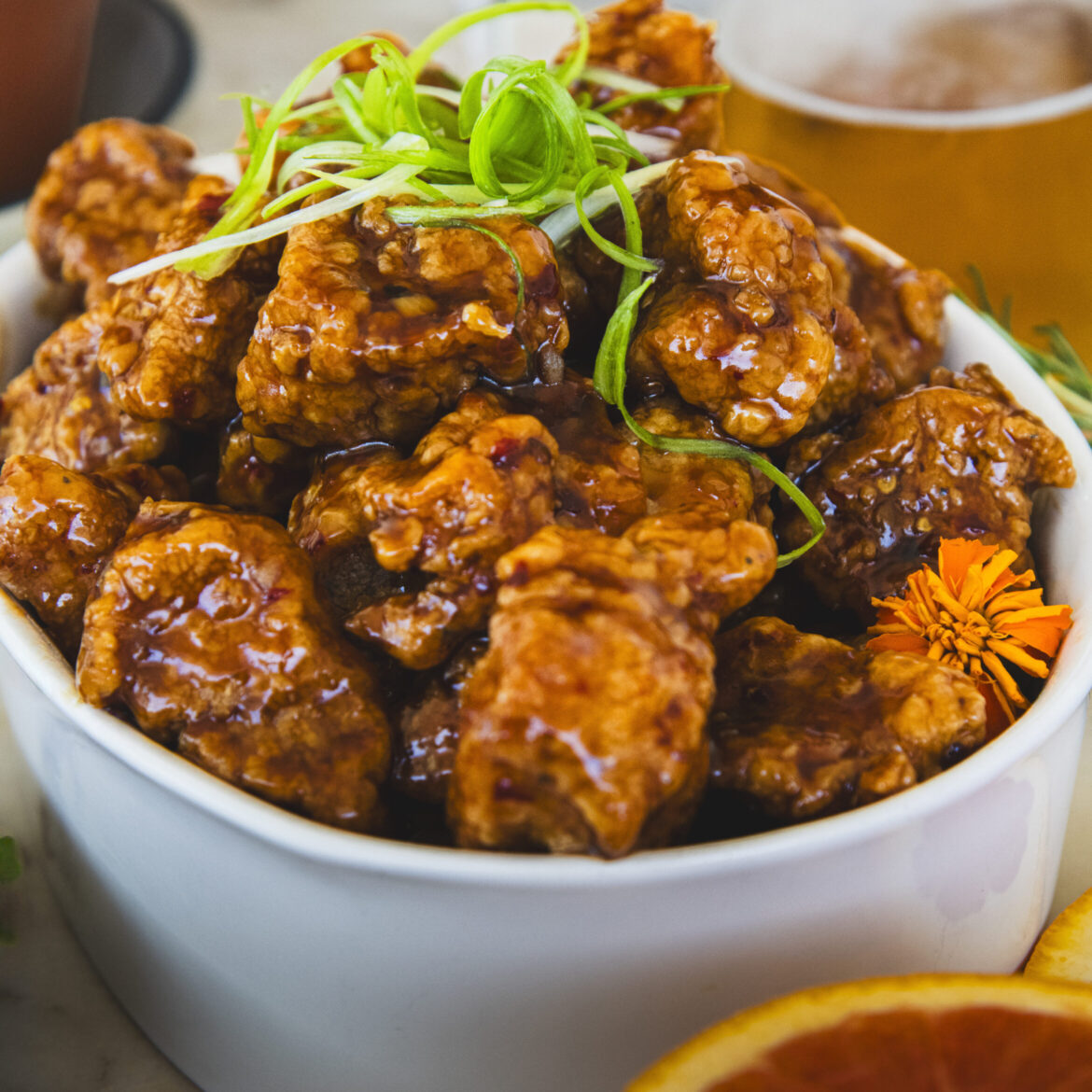 Orange Chicken - Cindy Lam Cuisine