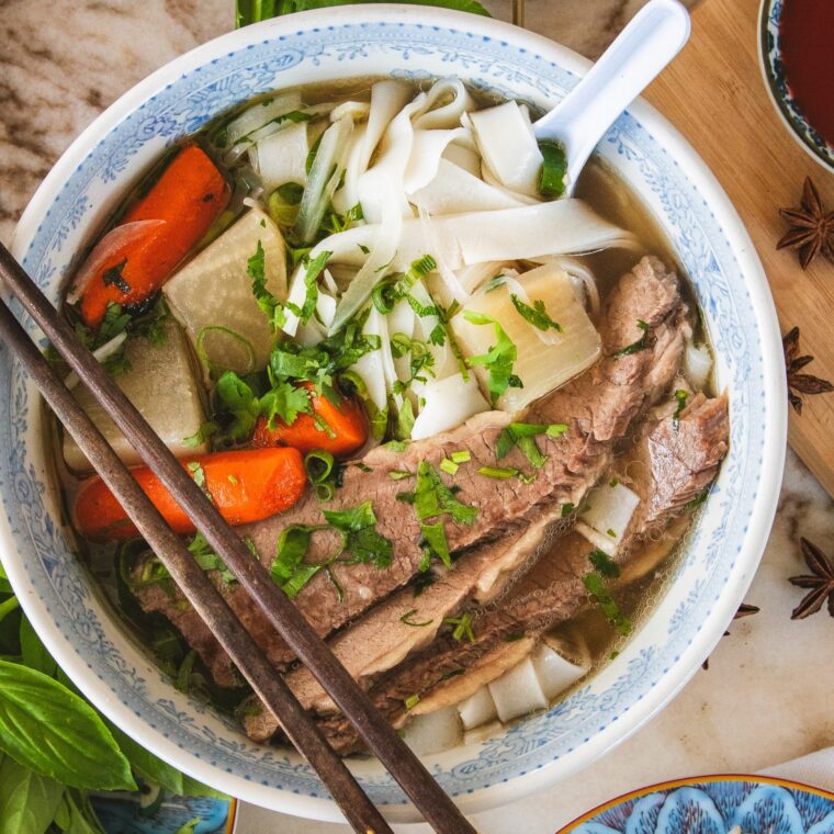 Vietnamese Beef Noodle Soup | Pho - Cindy Lam Cuisine