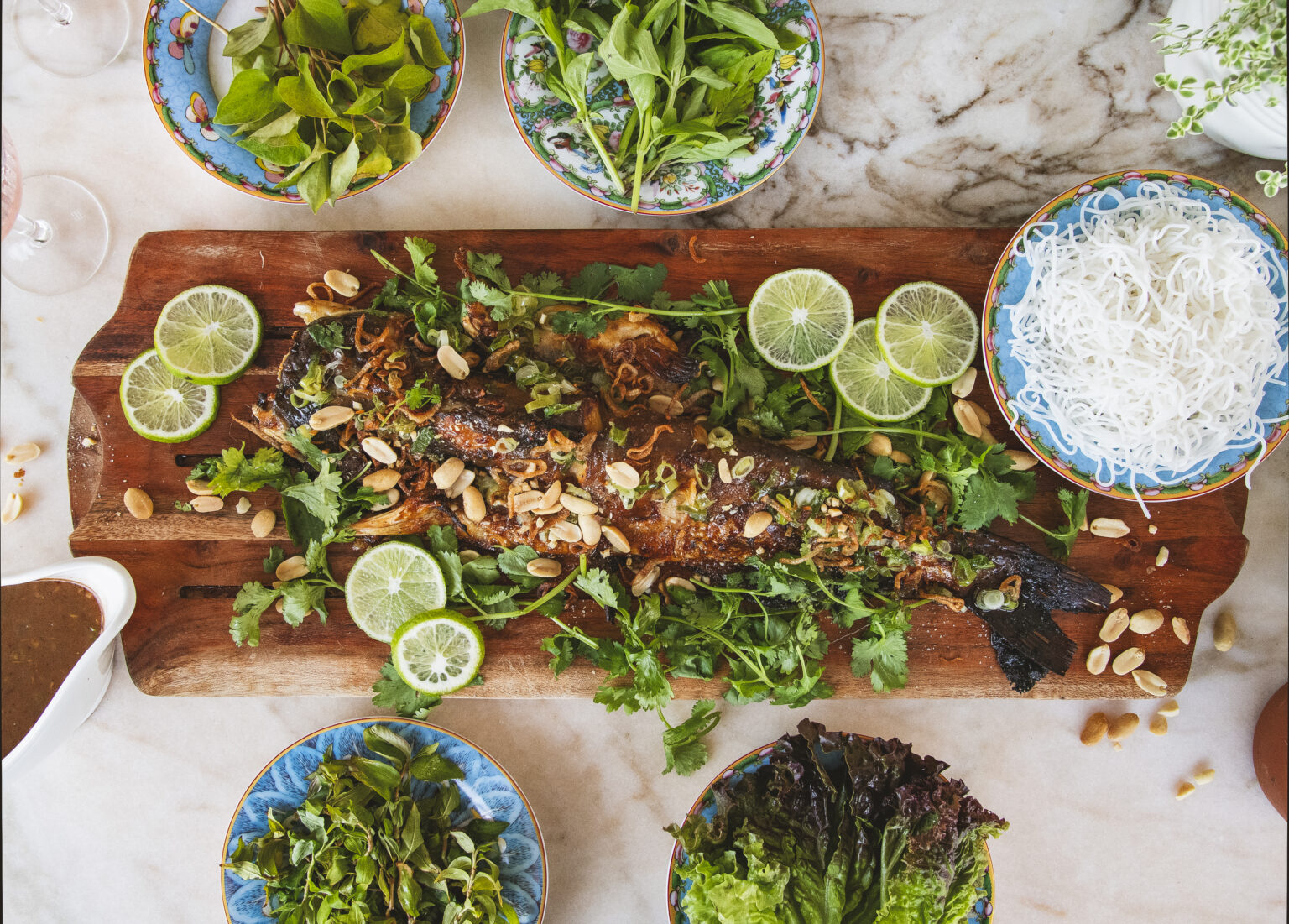 Vietnamese Roasted Catfish | Ca Nuong - Cindy Lam Cuisine