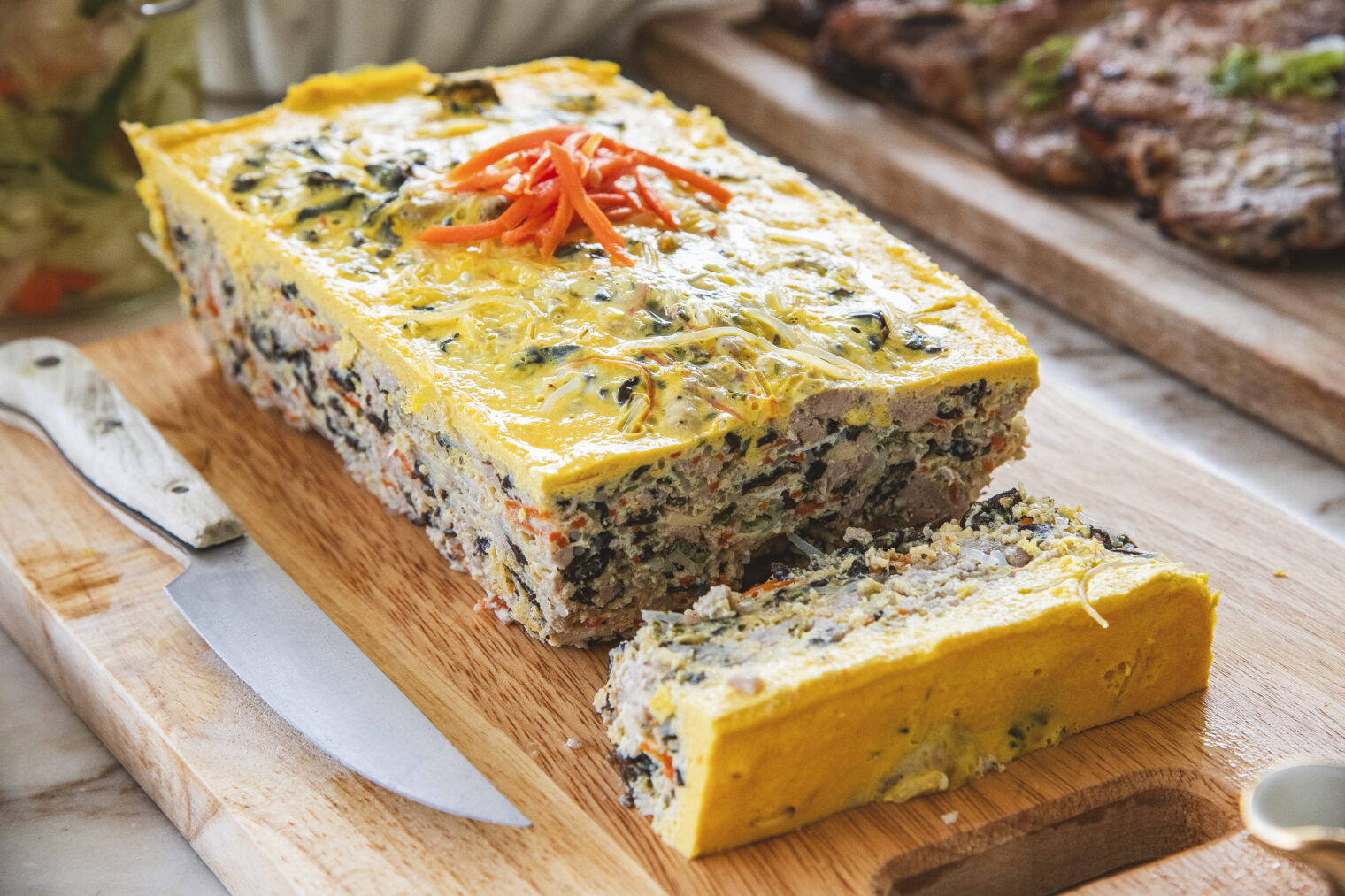 Vietnamese Steamed Egg Meatloaf | Cha Trung Hap - Cindy Lam Cuisine