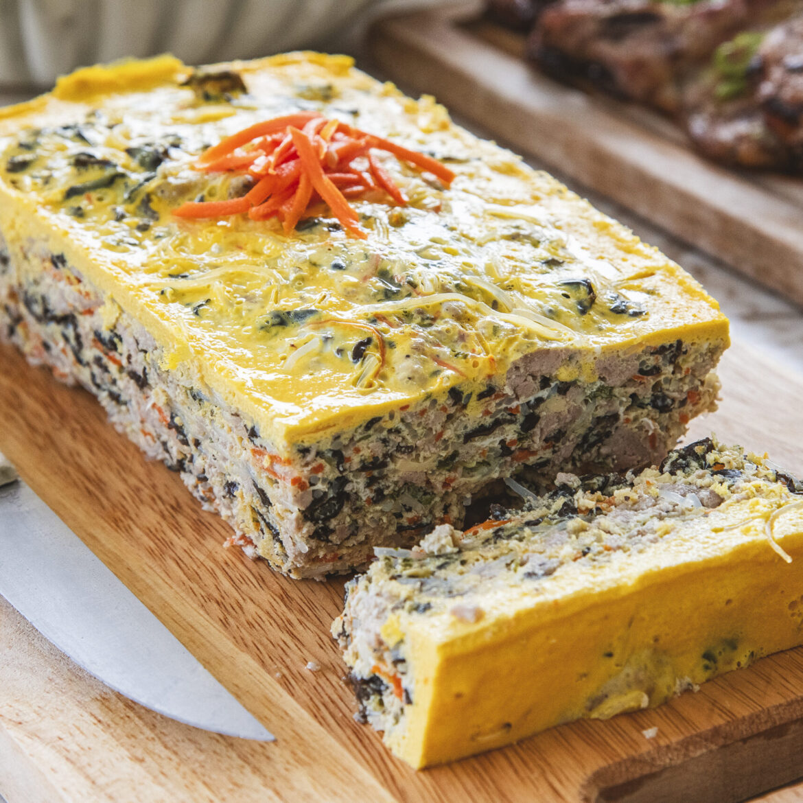 Vietnamese Steamed Egg Meatloaf | Cha Trung Hap - Cindy Lam Cuisine