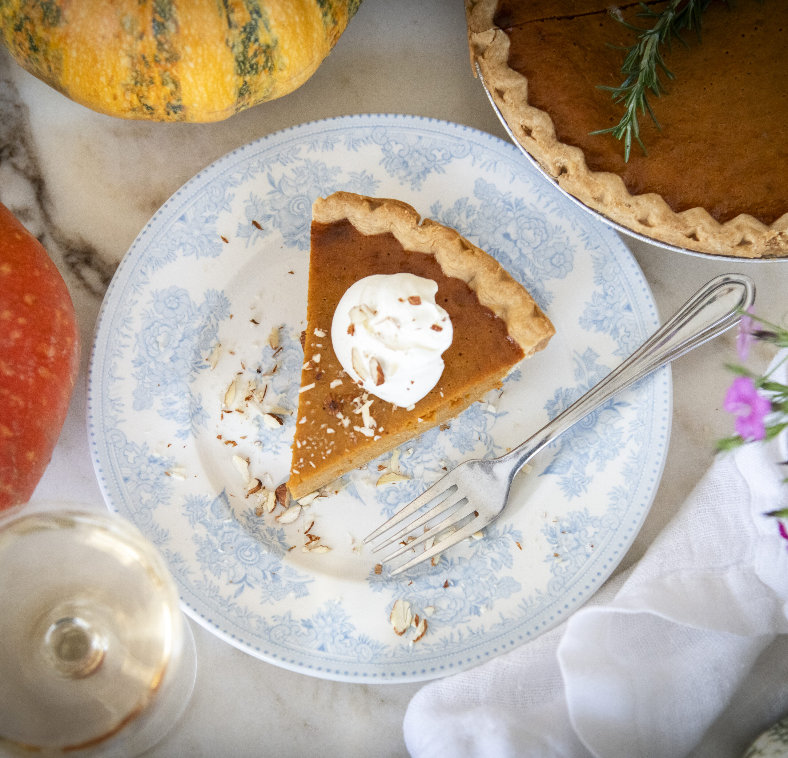 Classic Pumpkin Pie - Cindy Lam Cuisine