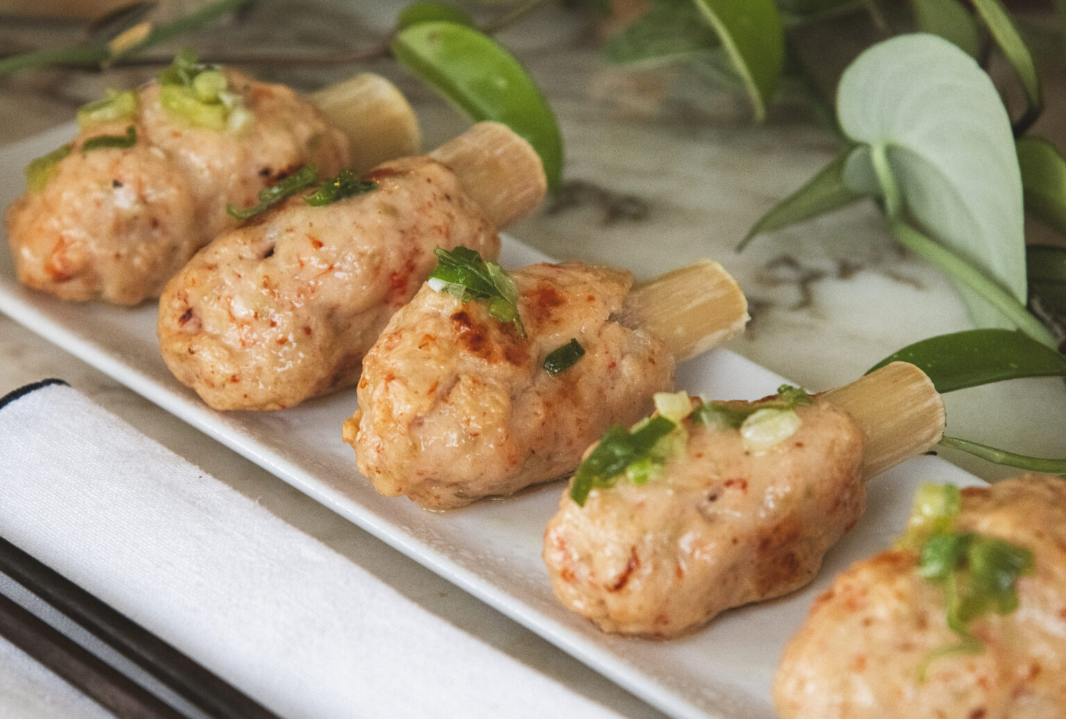 Sugar Cane Shrimp - Chao Tom - Cindy Lam Cuisine