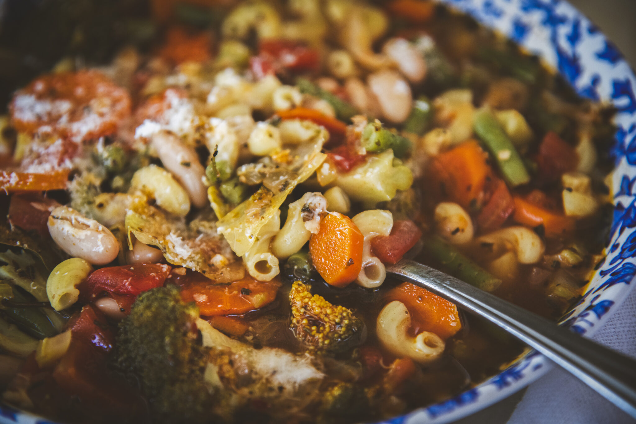 Vegan Minestrone Soup - Cindy Lam Cuisine